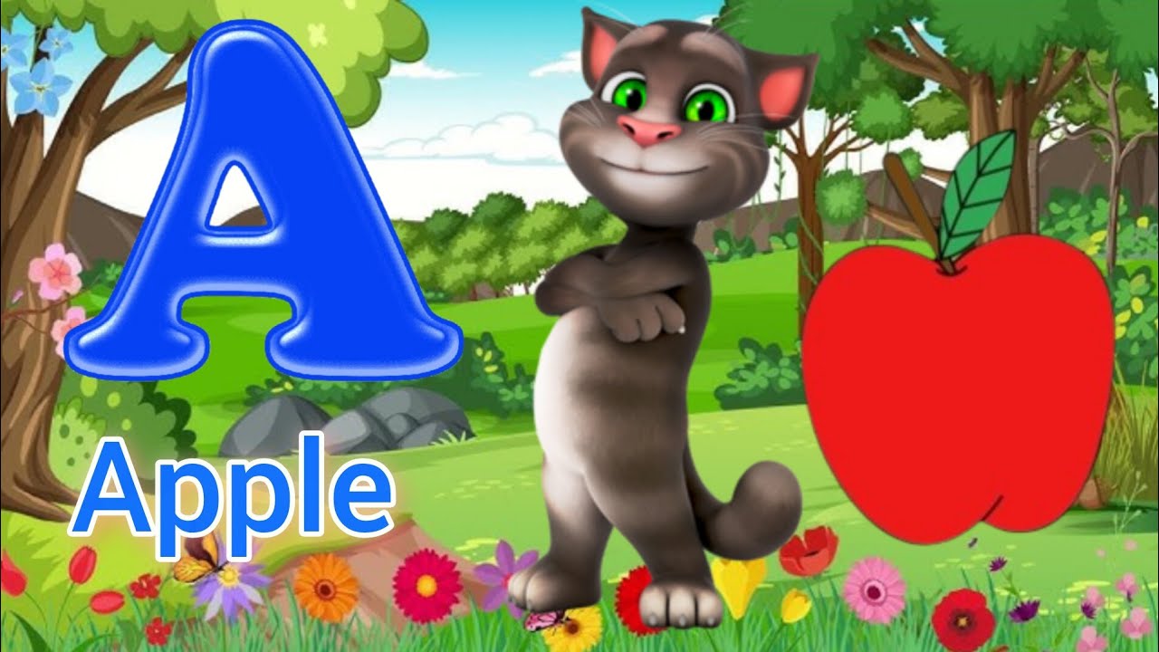 Learning ABCD Letters and Basic English Vocabulary | Toddlers learnin ...