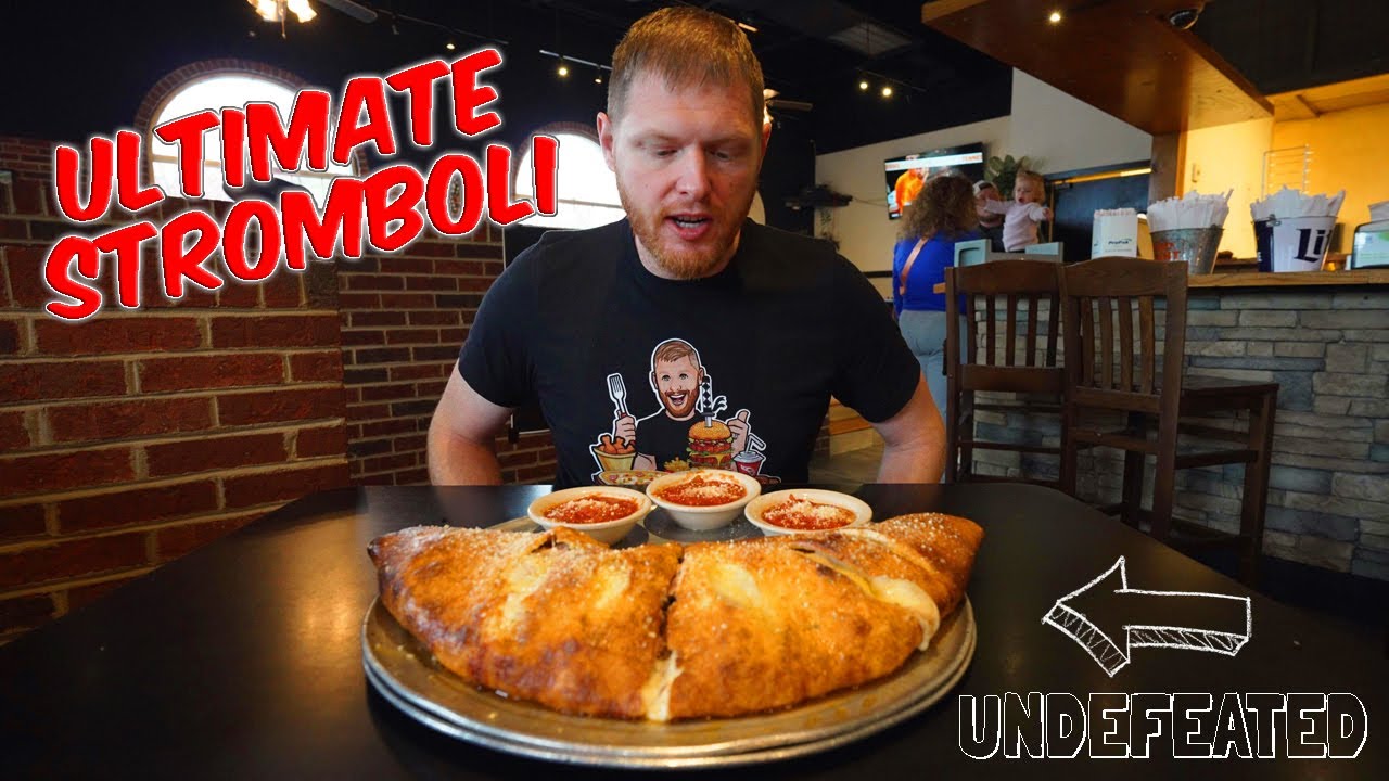 CAN THIS ULTIMATE STROMBOLI CHALLENGE BE THE ULTIMATE CHEAT MEAL ...
