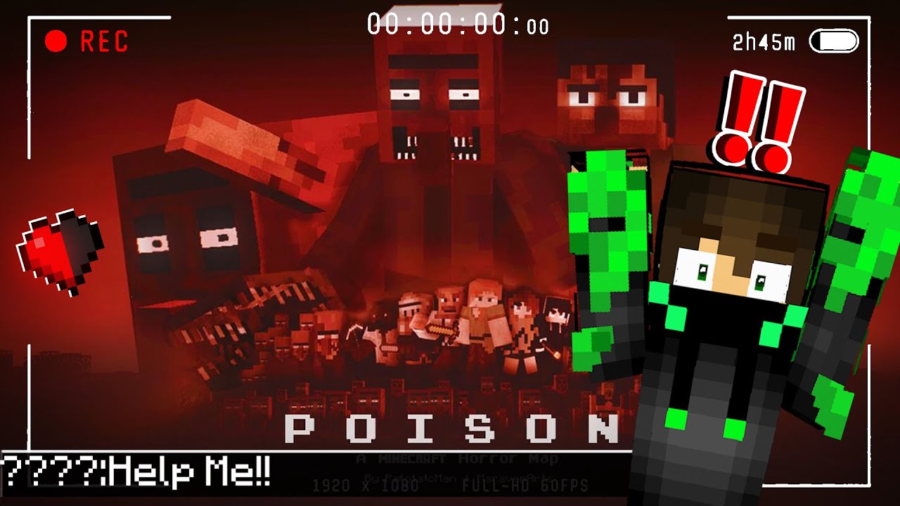 NON GIOCARE QUESTA MAPPA! [POISON HORROR MAP] -MINECRAFT ITA - YouTube