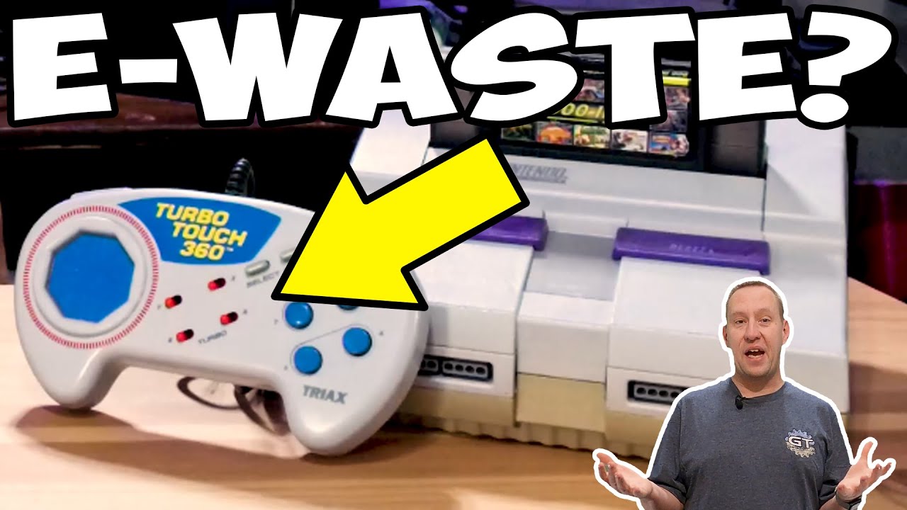 Fixing Retro Turbo Touch 360 SNES Controller - YouTube