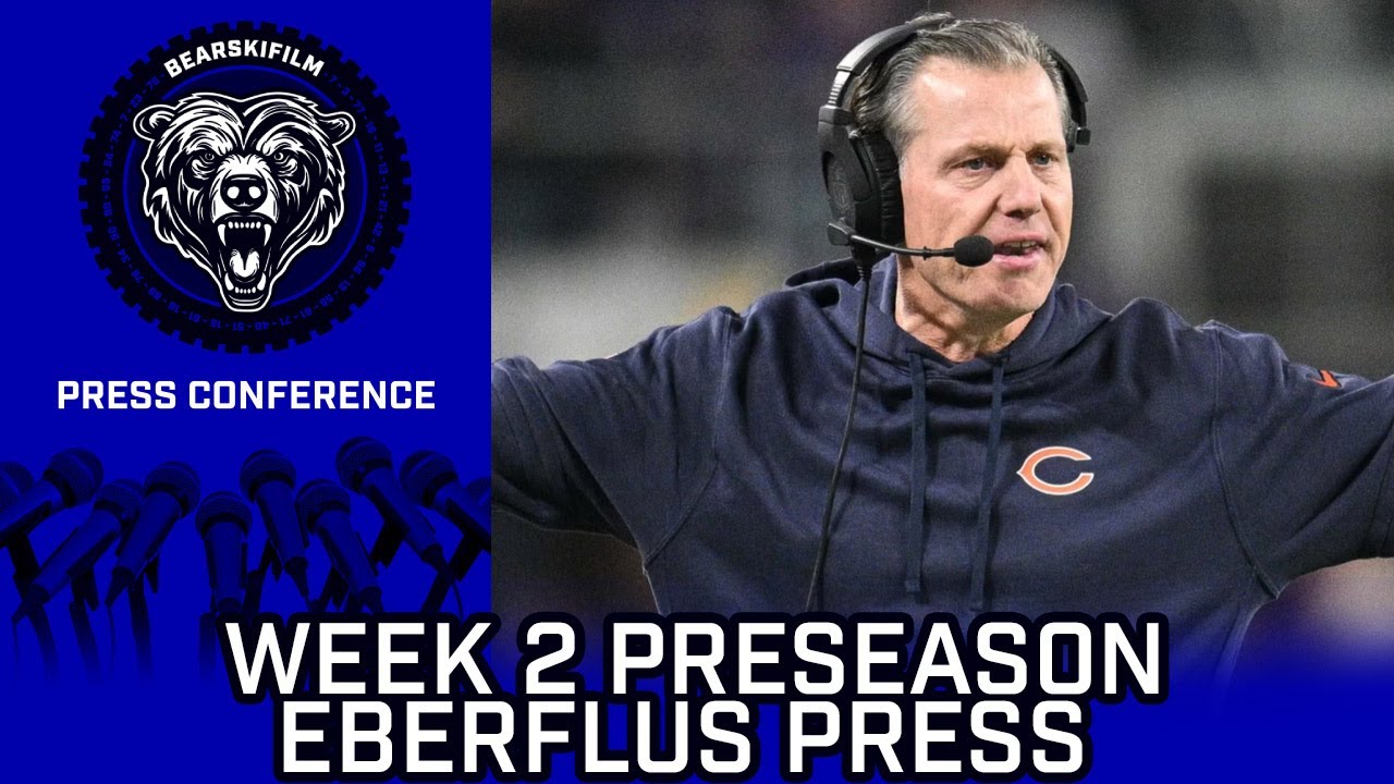 Matt Eberflus Press Conference | 08-17-24 Preseason Week 2 | Chicago ...