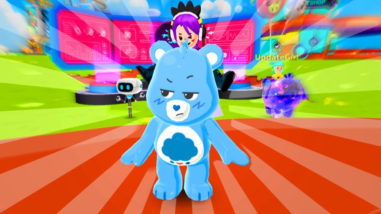 MERGING GRUMPY BEARS TO MAKE A RIDEABLE GRUMPY BEAR - PK XD - YouTube