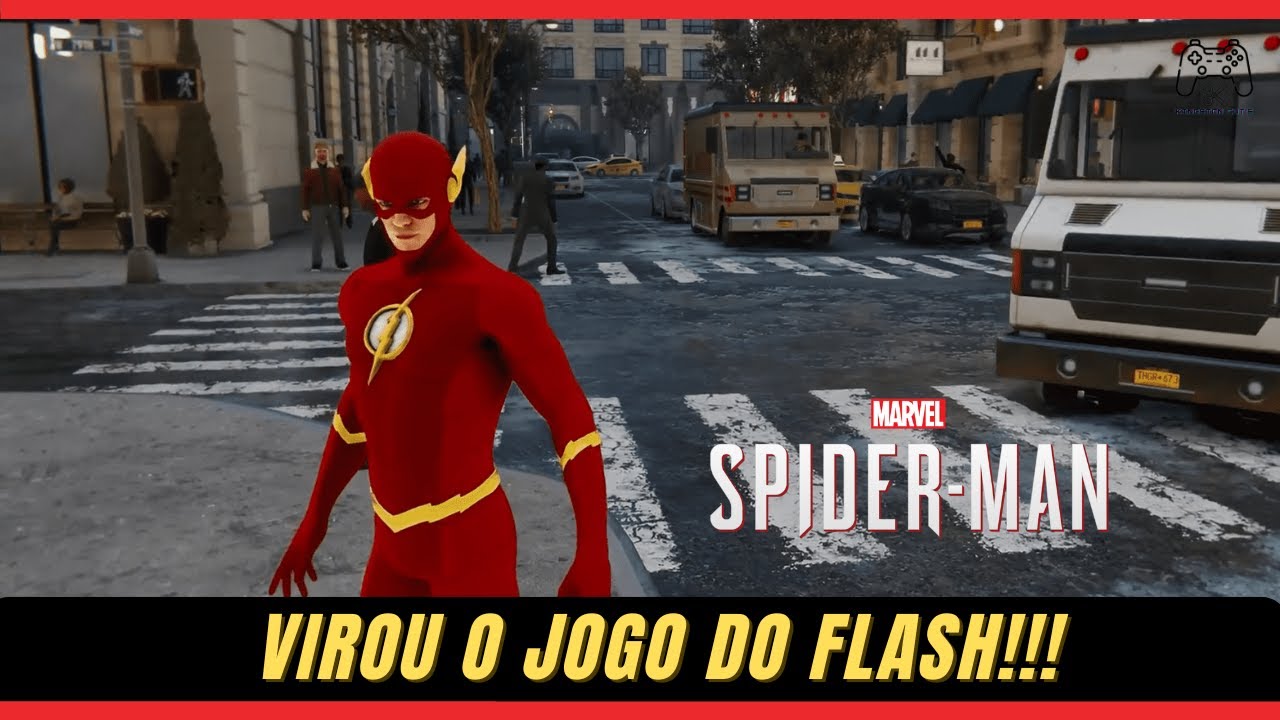 INSANO!!! O SPIDER-MAN VIROU O JOGO DO FLASH!! | PC MOD [SUPER ...
