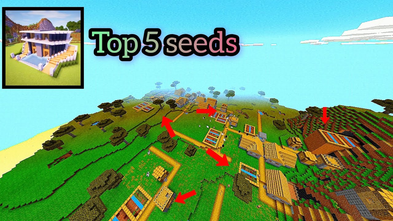 top 5 best craft world seed ! craft world seeds - YouTube