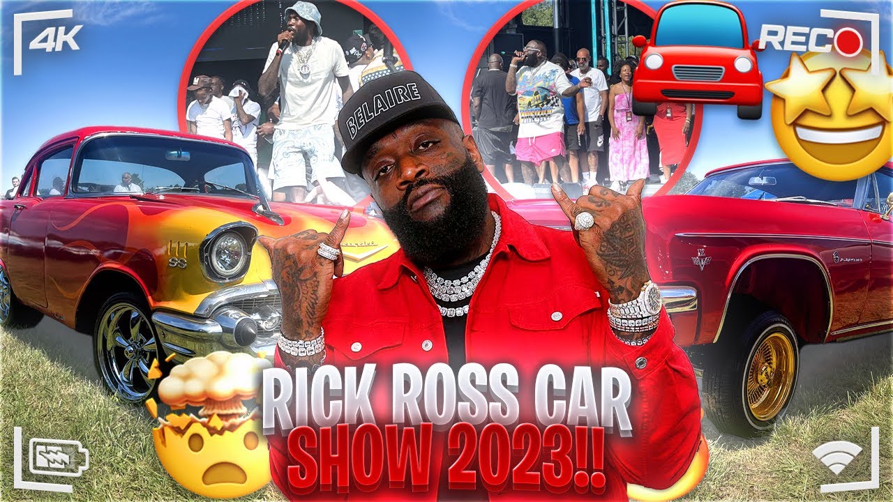 Rick Ross CAR & BIKE SHOW 2023🔥 | Gucci, Meek Mill , Lil Baby & MORE ...