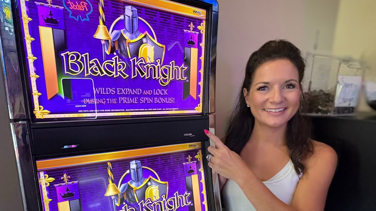 The Black Knight Slot Machine! Amazing Bonus win on max bet. #slot # ...