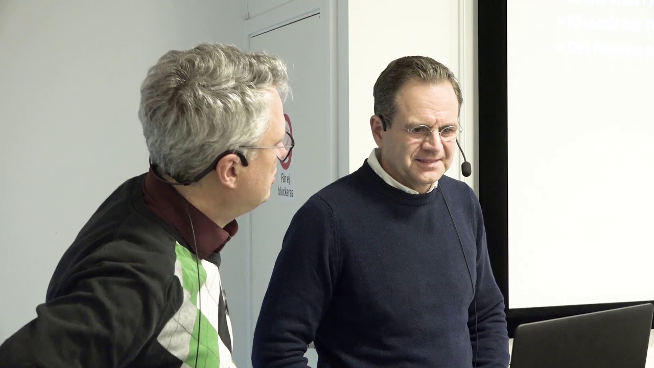 Anders Lindeberg-Linvet och Christian Stadius, Tekniska museet - YouTube