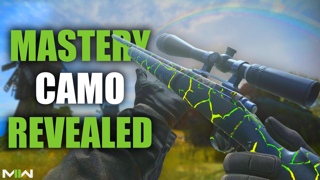 Modern Warfare 2 Mastery Camo LEAKED (COD MWII Camo LEAKS) - YouTube