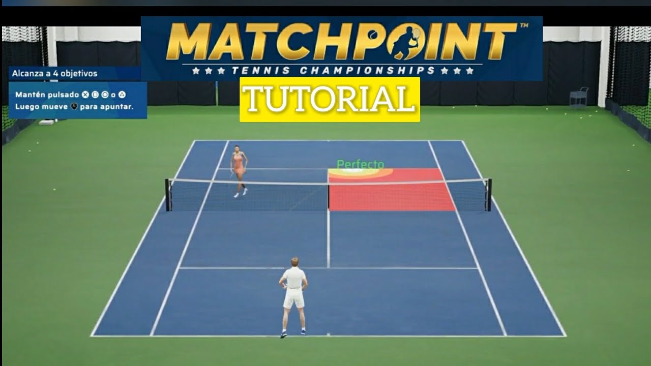 MATCHPOINT TENNIS CHAMPIONSHIPS (TUTORIAL/PS4) - YouTube