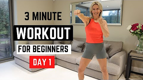 Beginner Weight Loss 3 Minute Workout - Petra Genco - YouTube