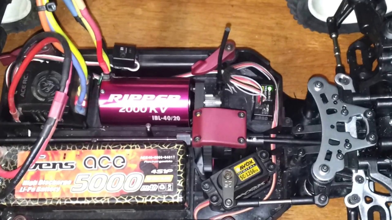 Ripper 2000 brushless motor problem - YouTube