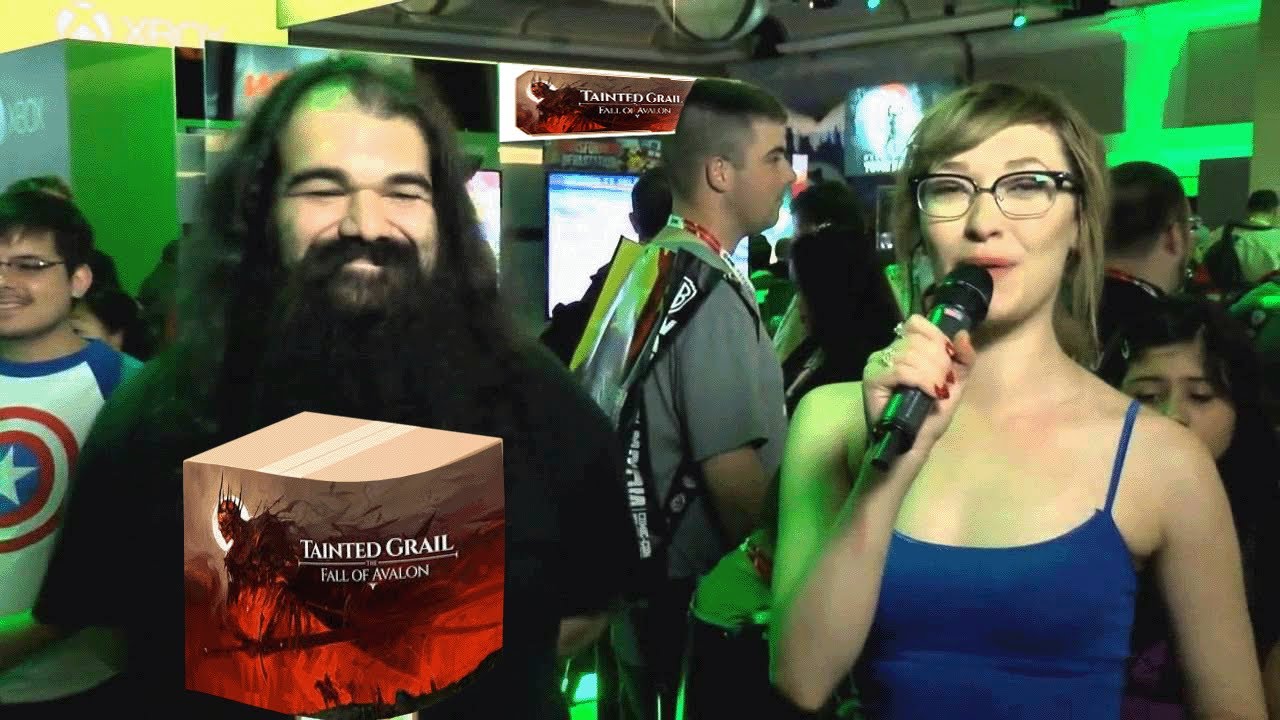 Aris opens Dev Gift Box: Tainted Grail: The Fall of Avalon - YouTube