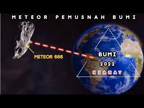 KETIKA ASTEROID SEBESAR 10X MONAS MENABRAK BUMI - METEOR PEMUSNAH PERADABAN MANUSIA
