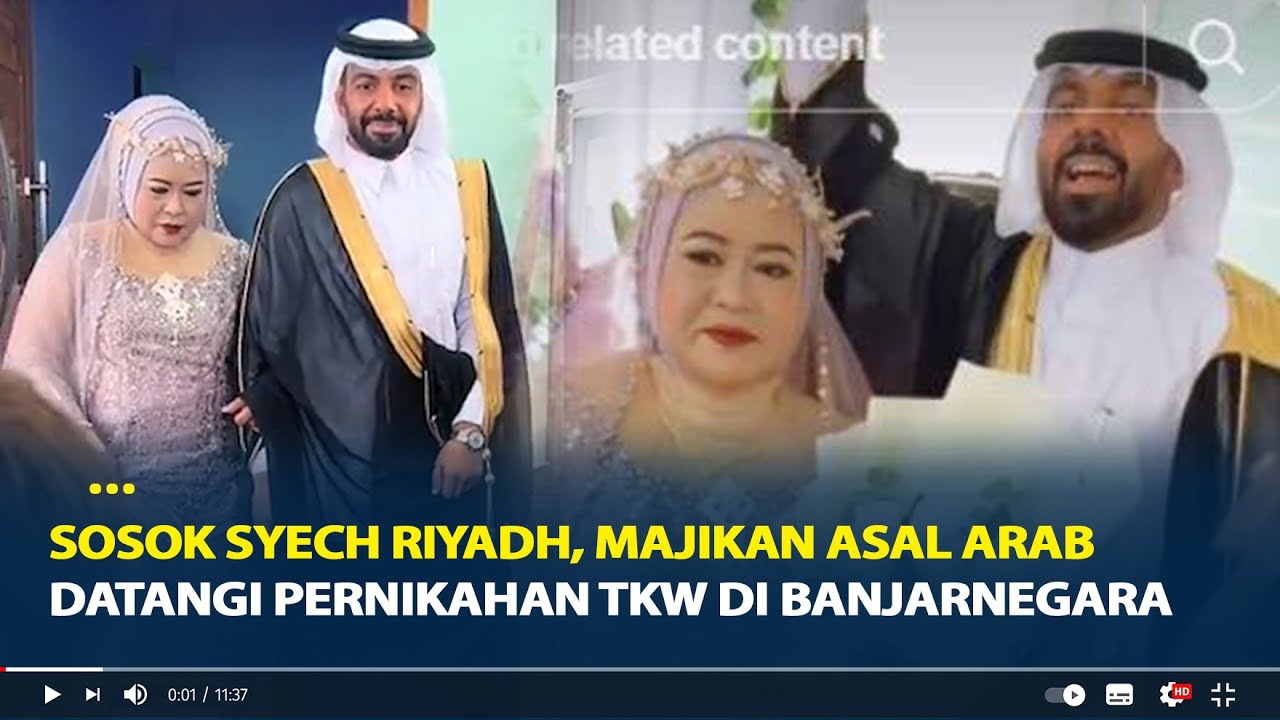 Sosok Syech Riyadh Majikan Asal Arab Datangi Pernikahan TKW di ...