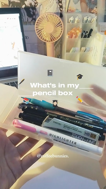 WHAT'S IN MY PENCIL BOX ️📓🎓uni edition👩🏻‍🎓#studentvlogs # ...