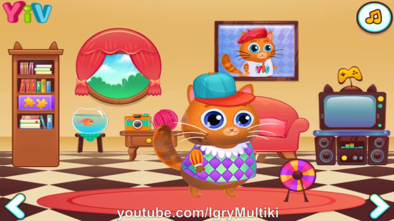 Lovely Virtual Cat (Прекрасный виртуальный кот) - YouTube