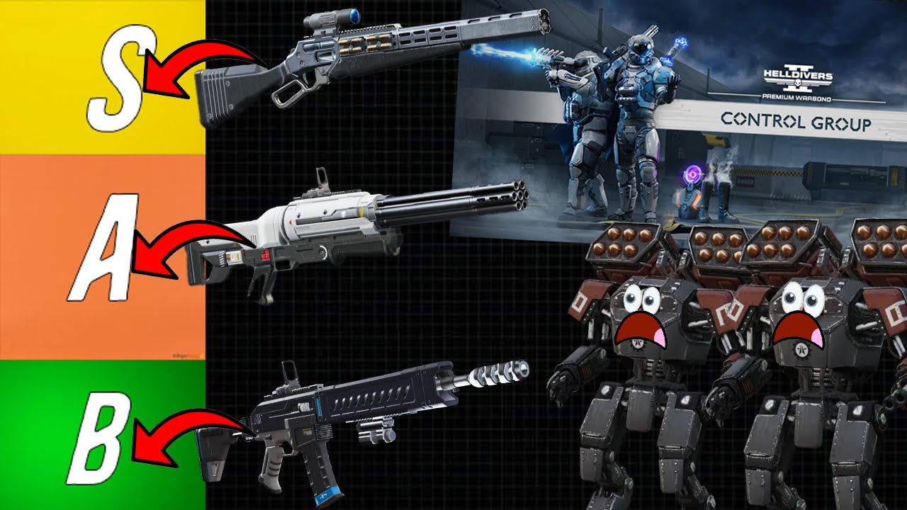 UPDATED Primary Weapon Tier List Against the Automaton Faction ...