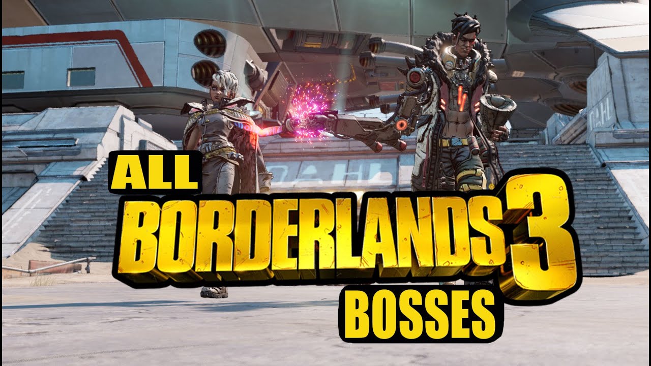 Borderlands 3 main mission bosses - YouTube