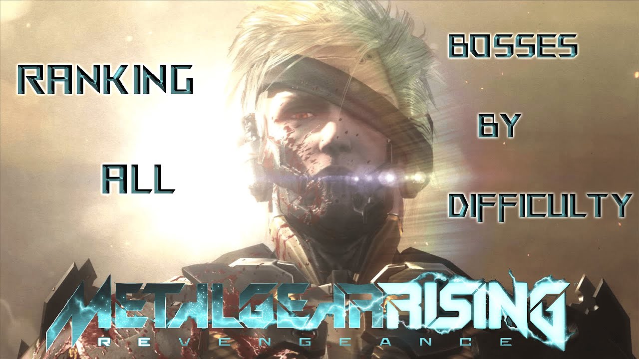 Metal Gear Rising | Ranking all bosses by difficulty - YouTube