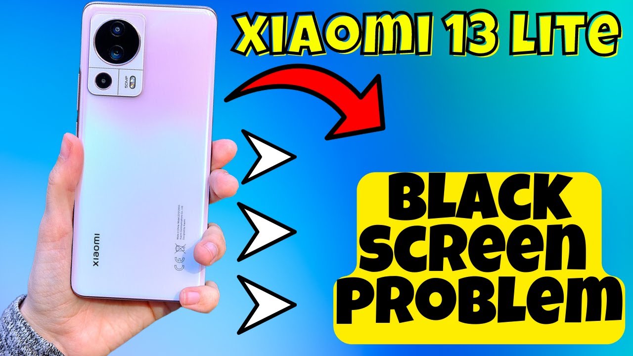 Xiaomi 13 Lite / Ultra Black screen problem || How to set black screen ...
