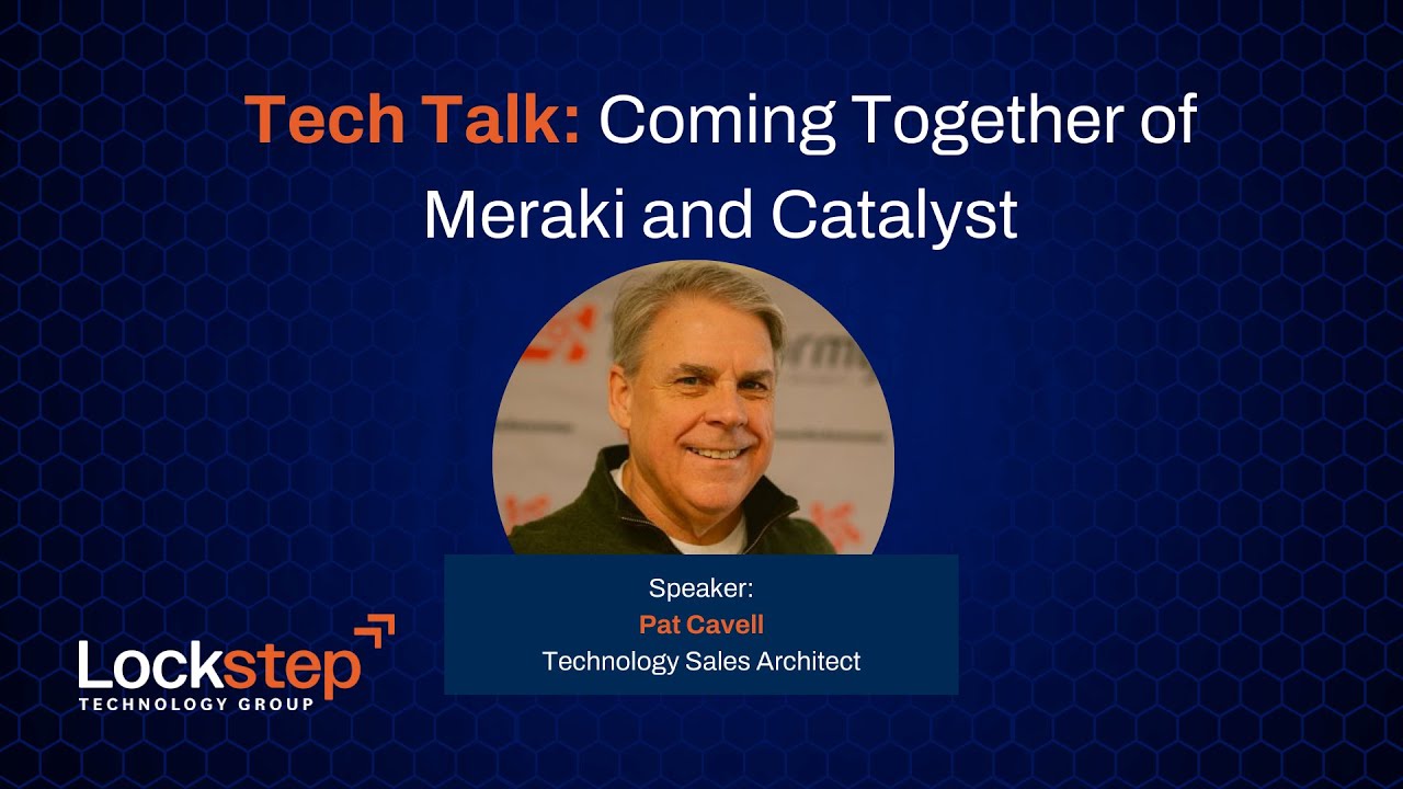 Tech Talk: Coming Together of Meraki & Catalyst - YouTube