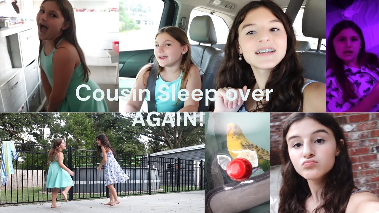 Cousin Sleepover Again Vlog Youtube