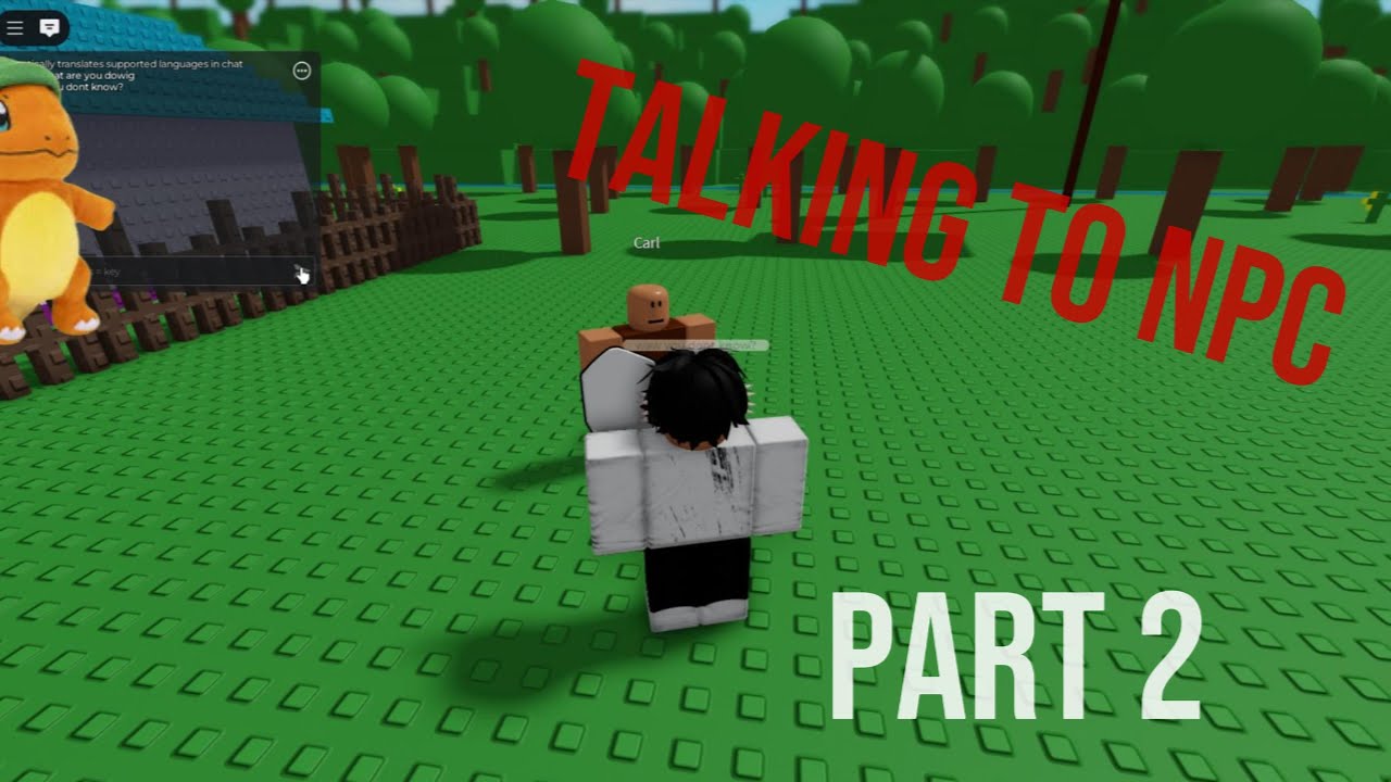 Roblox Talking To NPC Part 2 - YouTube