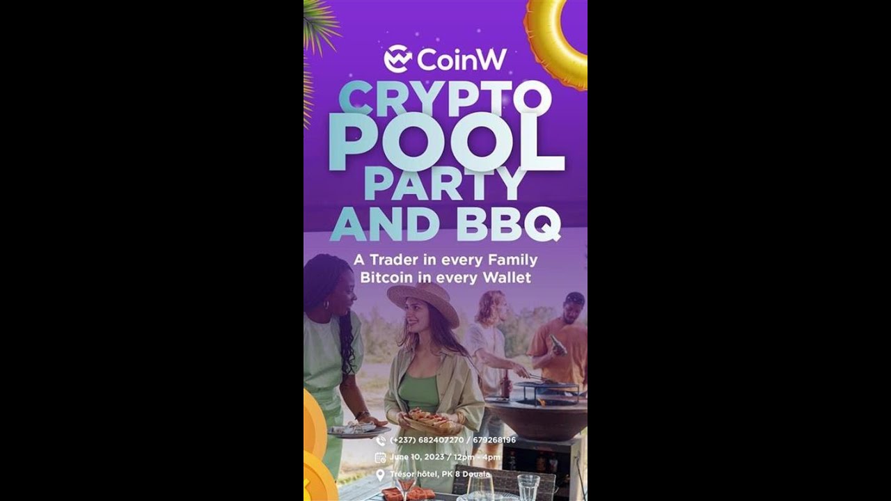 CoinW and its partner Mbeh Derick hosted their first event in Cameroon on June 10th! - YouTube