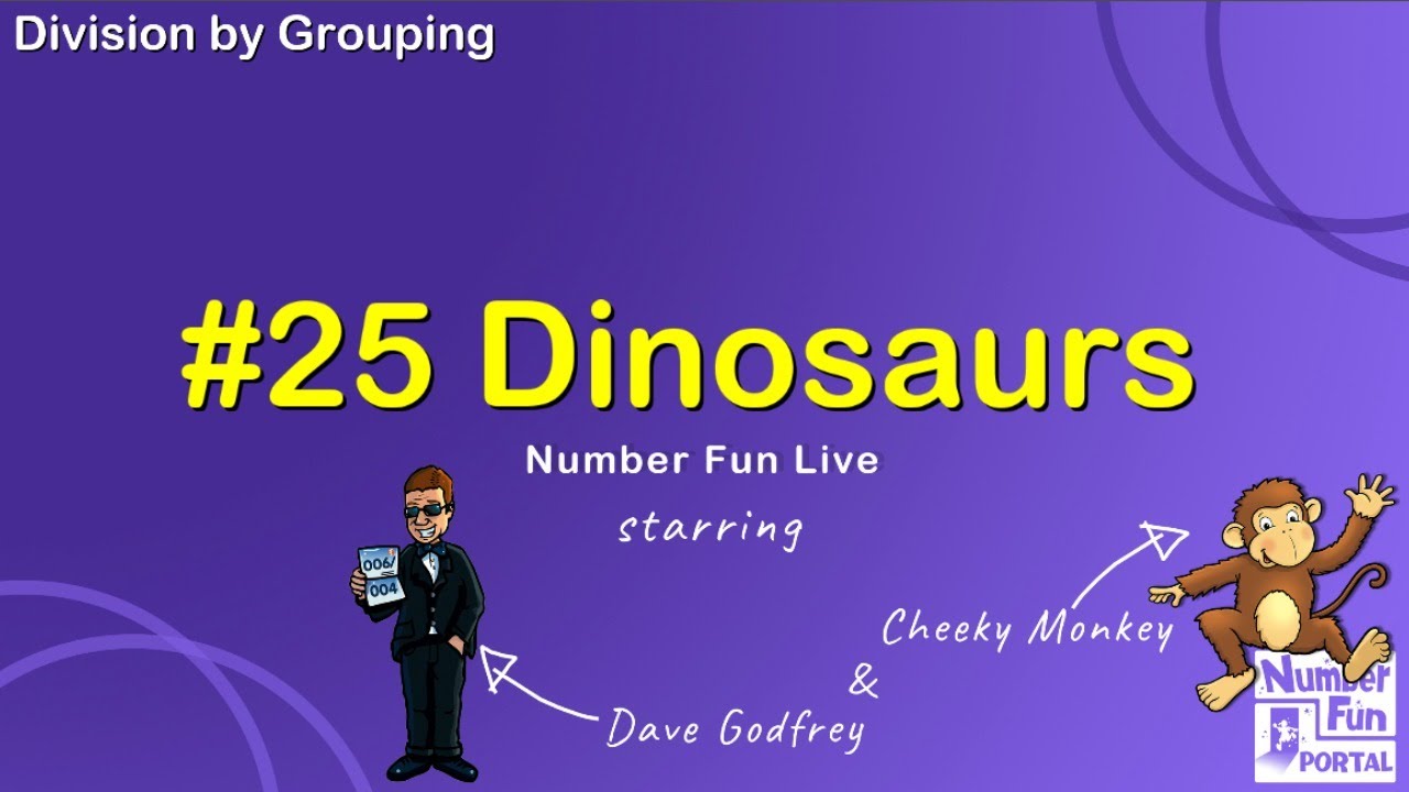 Number Fun Live #25 - Dinosaurs - YouTube