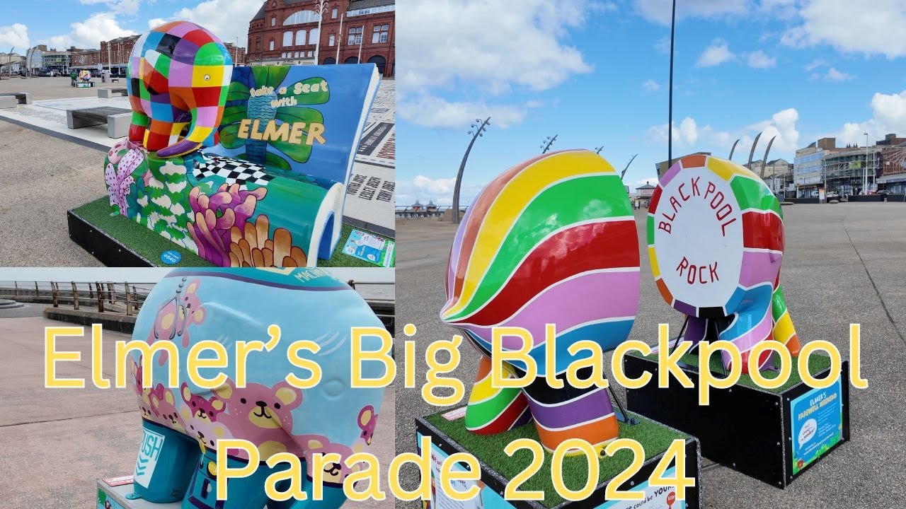 Elmer's Big Parade Blackpool 2024 - YouTube