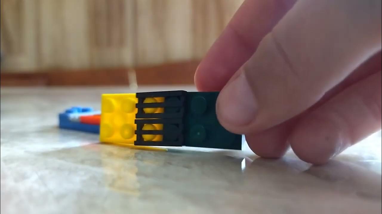 как сделать нож из Lego - YouTube