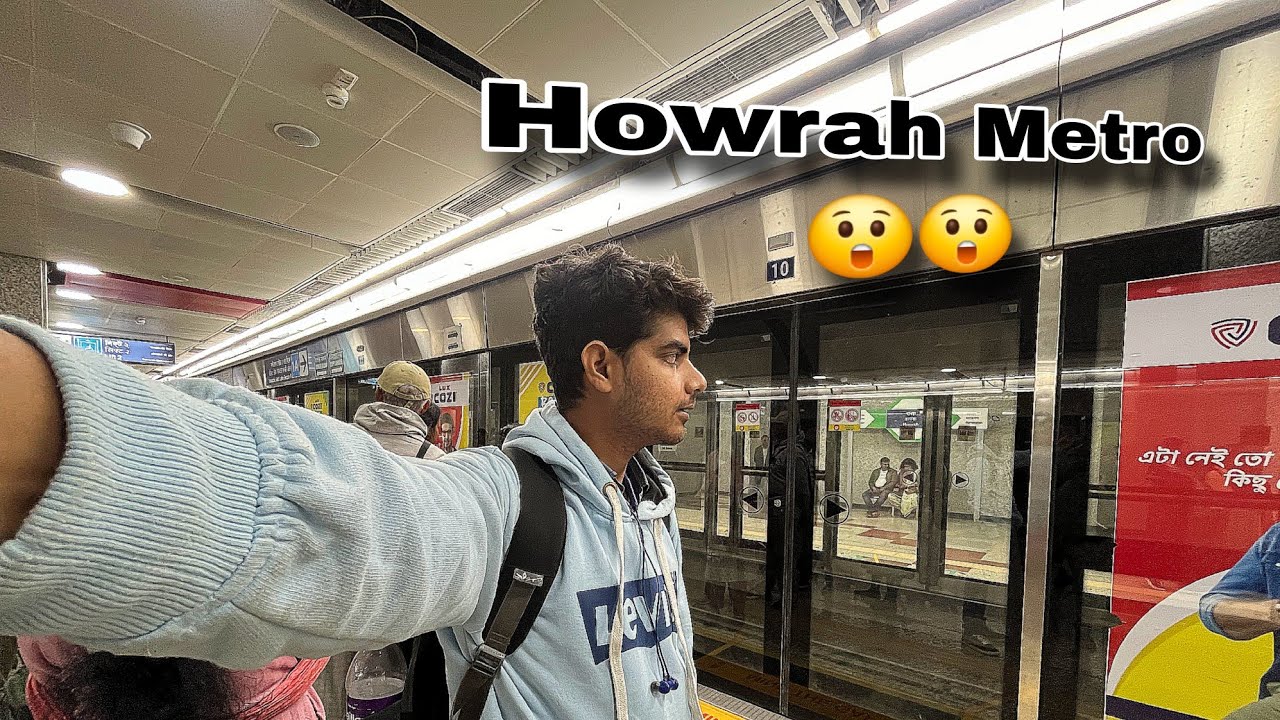 Howrah Metro - India’s deepest metro station || full vlog || #kolkata ...