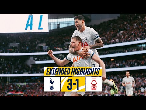 TOTTENHAM HOTSPUR 3-1 NOTTINGHAM FOREST // PREMIER LEAGUE EXTENDED HIGHLIGHTS
