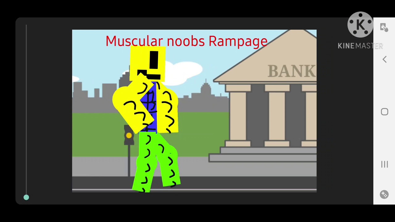 Muscular noob Rampage - YouTube