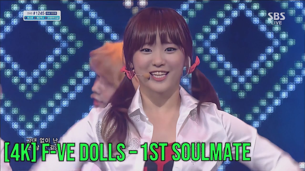 [ 4K LIVE ] F-VE DOLLS - 1st Soulmate [ 130811 SBS Inkigayo ] - YouTube