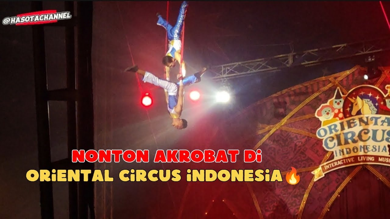Nonton akrobat SUPER KEREN di Oriental Circus Indonesia Taman Safari ...