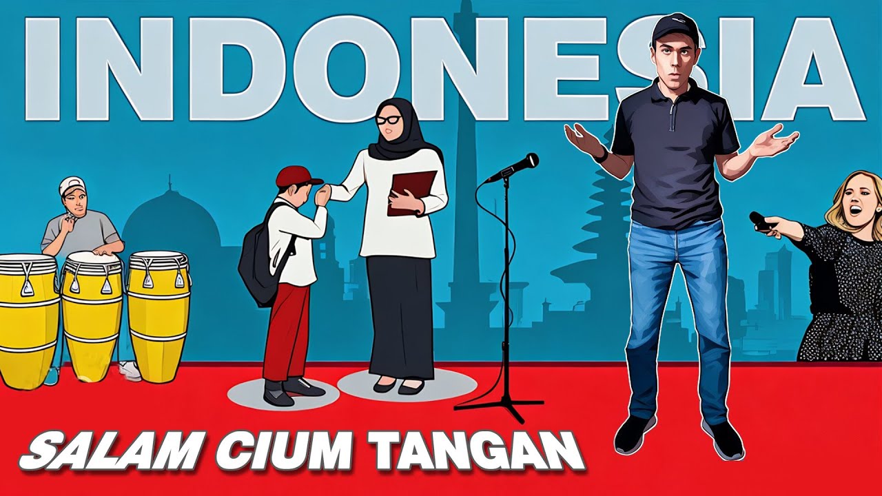 😲 BULE KAGUM! 👏 Tradisi Salam Cium Tangan Indonesia Bikin Artis Dunia ...