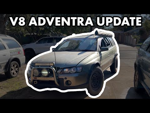 OFF-ROAD V8 LS1 Holden Adventra All Wheel Drive Commodore Update - YouTube