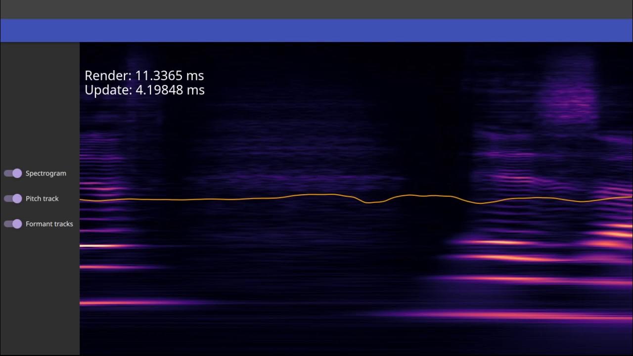 new spectrogram algorithm - YouTube