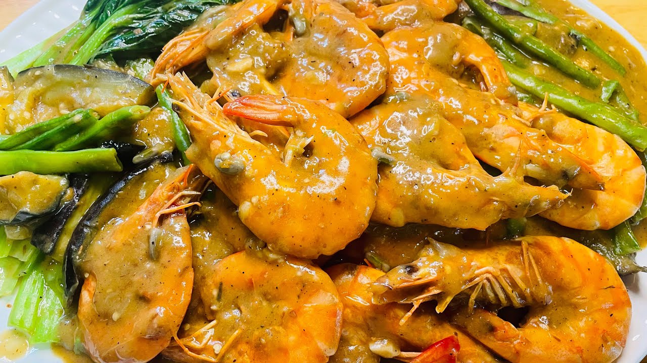 Tasty Shrimps Kare Kare | Quick and Simple Kare Kare recipe - YouTube