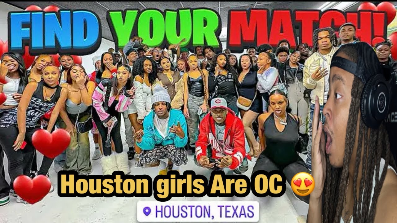 Houston Baddies Get OC In Find Your Match! 20 Girls & 20 Guys - YouTube
