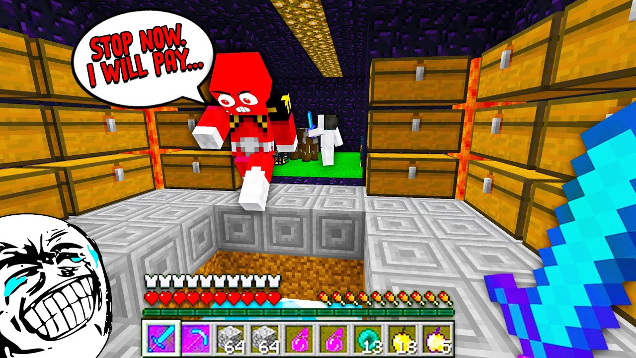 RAIDING the WORLDS MOST TOXIC Minecraft Faction EVER.. (HACKERS!) - YouTube