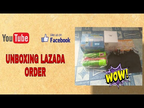UNBOXING LAZADA ORDER REVIEW#lazadareview#lazada @4SHARONTV CHANNEL - YouTube
