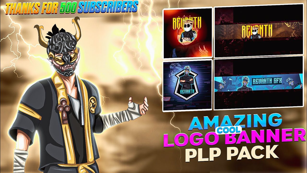 [PLP] Free Fire Logo Banner Preset Pack | Pixellab Logo Banner PlP ...