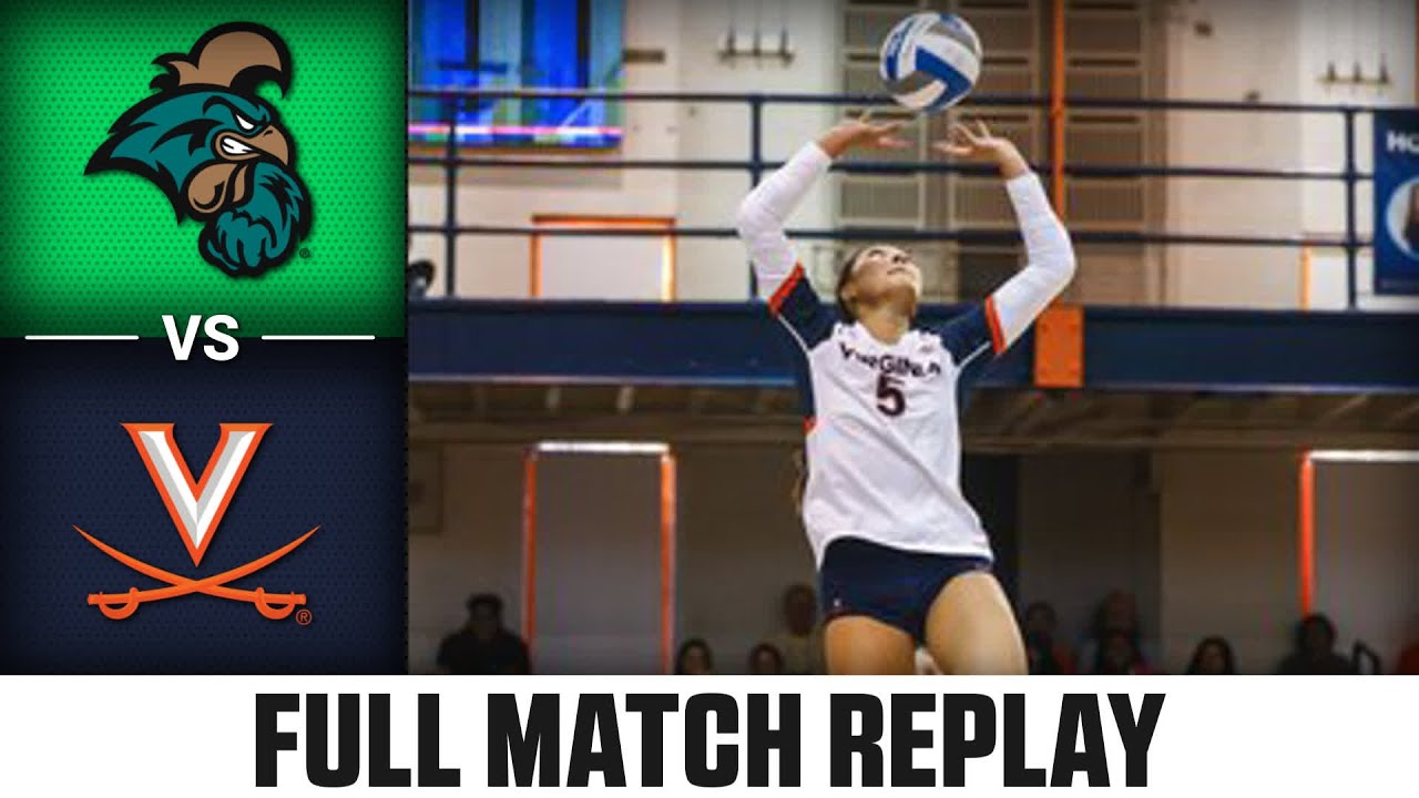 Coastal Carolina vs. Virginia Full Match Replay | 2024 ACC Volleyball ...
