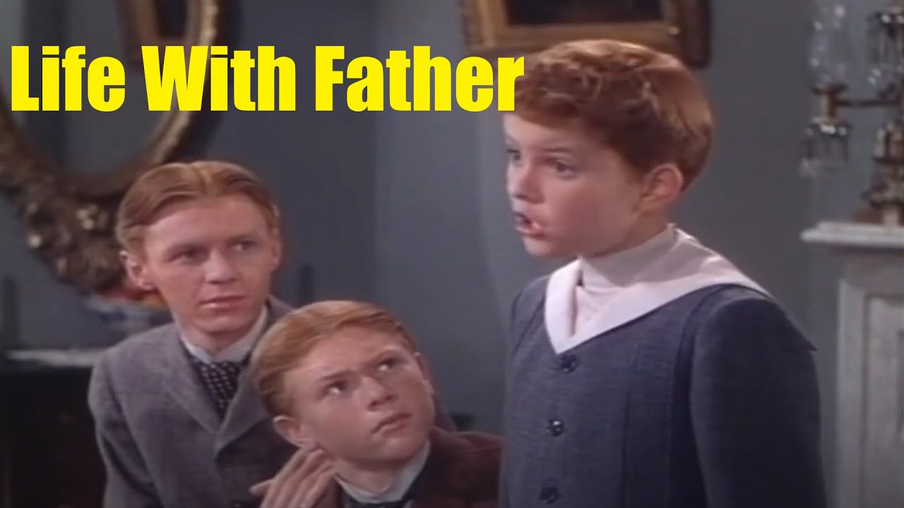 Life With Father Comedy 1947 William Powell Irene Dunne Elizabeth ...