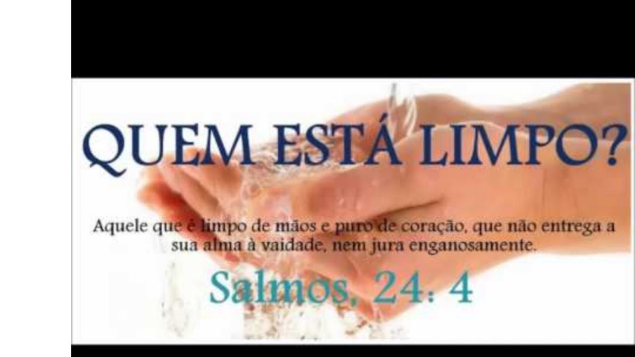 Quem estiver limpo, se limpe mais. - YouTube