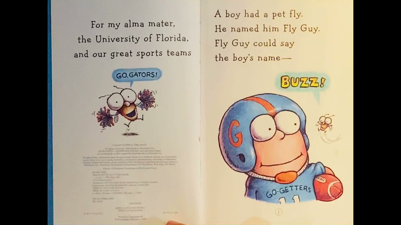 Hooray for fly guy! Level J books - YouTube