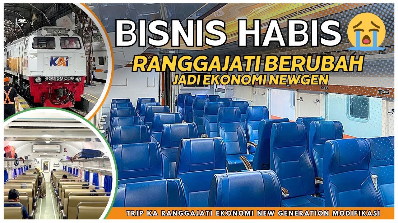 KELAS BISNIS SUDAH HABIS‼️Diganti Kereta Modifikasi - Trip KA ...