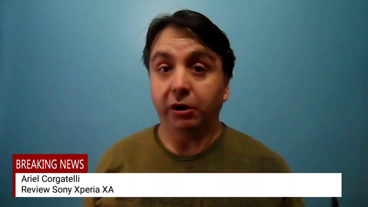 Review y Screencast del Xperia XA - YouTube